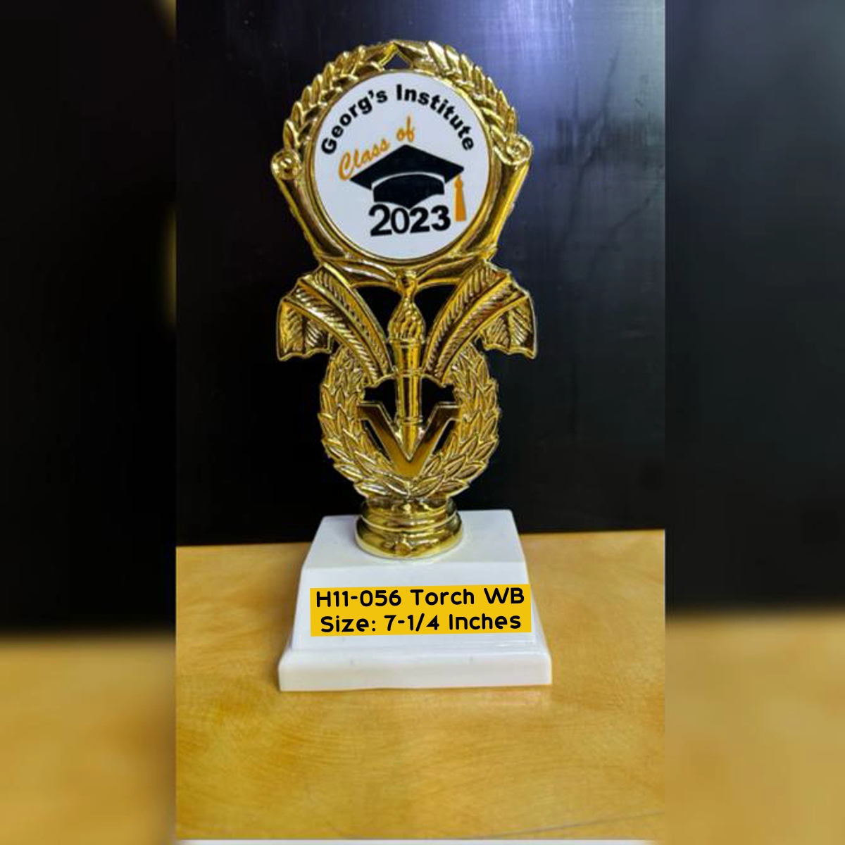 TORCH HOLDER – Chalcass Medals & Trophies Assoc. Ltd